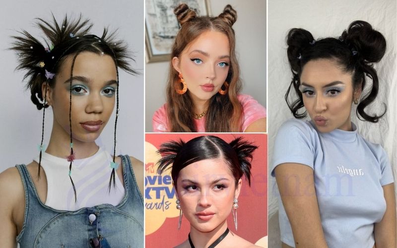 How to do Space Buns Tutorial Quickly For Beginners